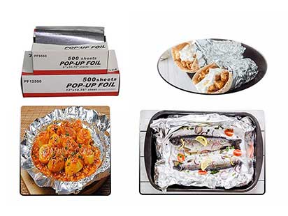 Pop-up Foil Sheets Wholesale Price - Eming Aluminium Foil
